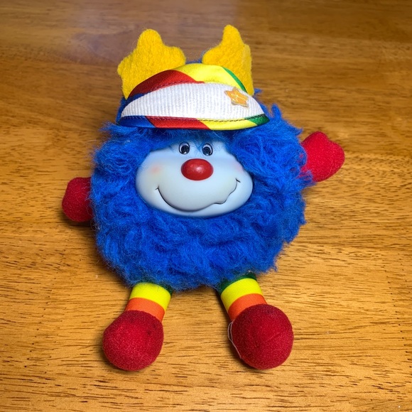 Toys | Vintage Rainbow Brite Champ Sprite Blue 7 Stuffed Plush 1983 ...